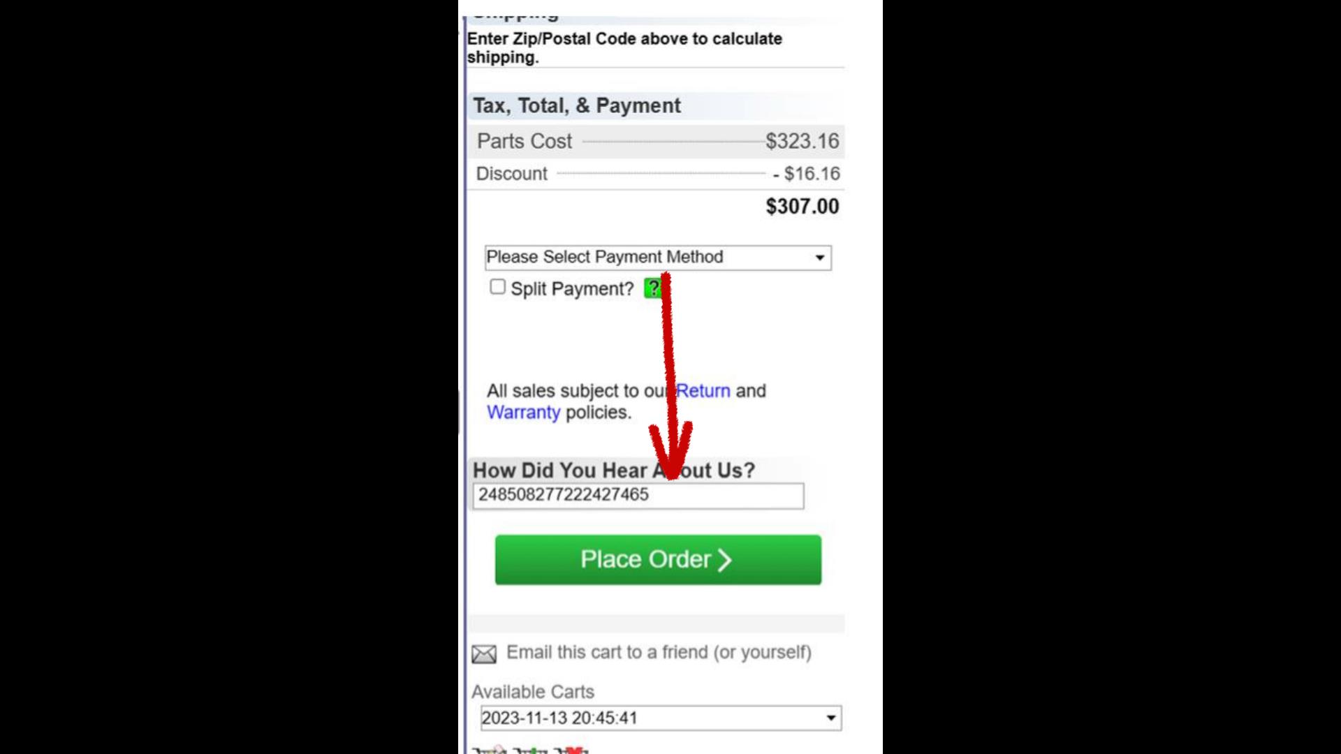 Here it is, It’s Discount time! RockAuto that is – Welcome